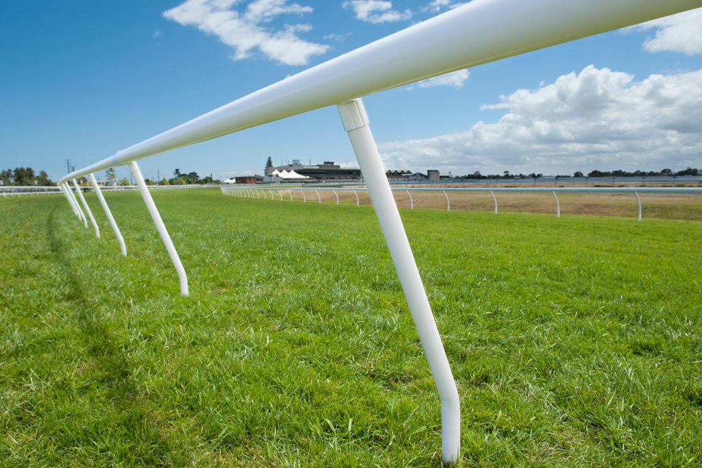 Plastic Running Rail | Horse Track Railing | Simtrack